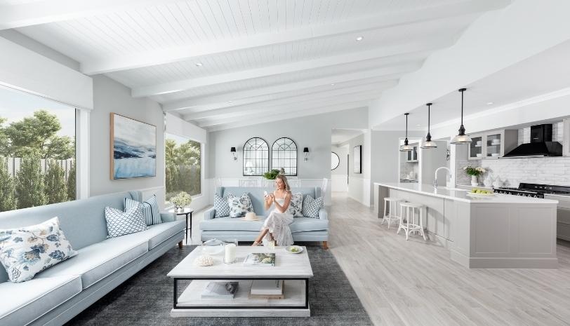 How To Design A Hamptons-Style Living Room | Clarendon Homes