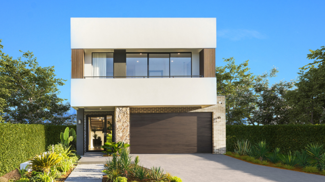 Narrow Block House Designs | Clarendon Homes