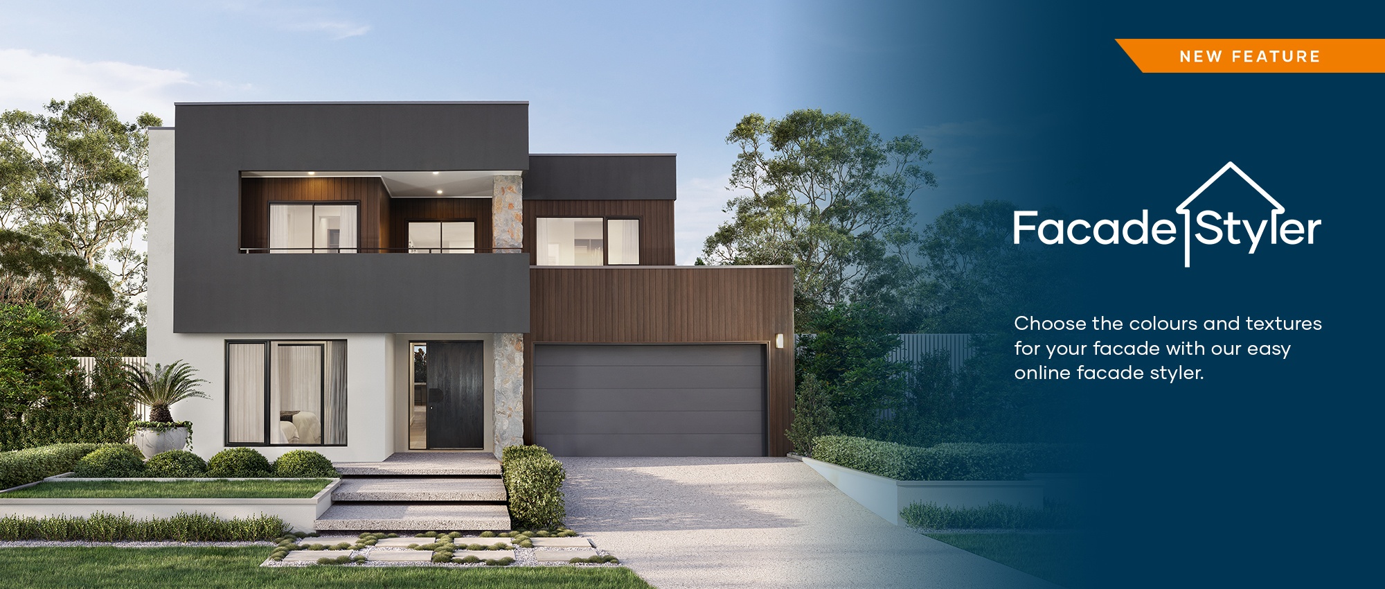 Double Storey Home Facades Queensland | Clarendon Homes