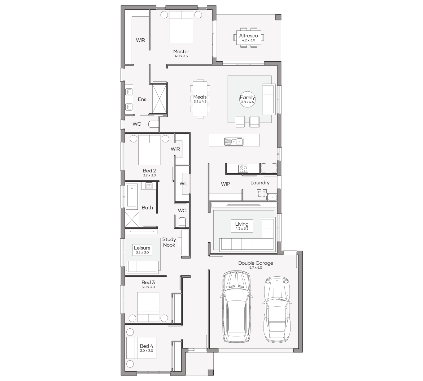 4-Bedroom House Plans | Queensland | Clarendon Homes